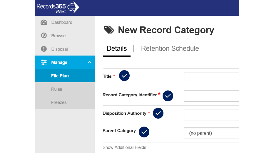 File Plan :: Records365 Documentation
