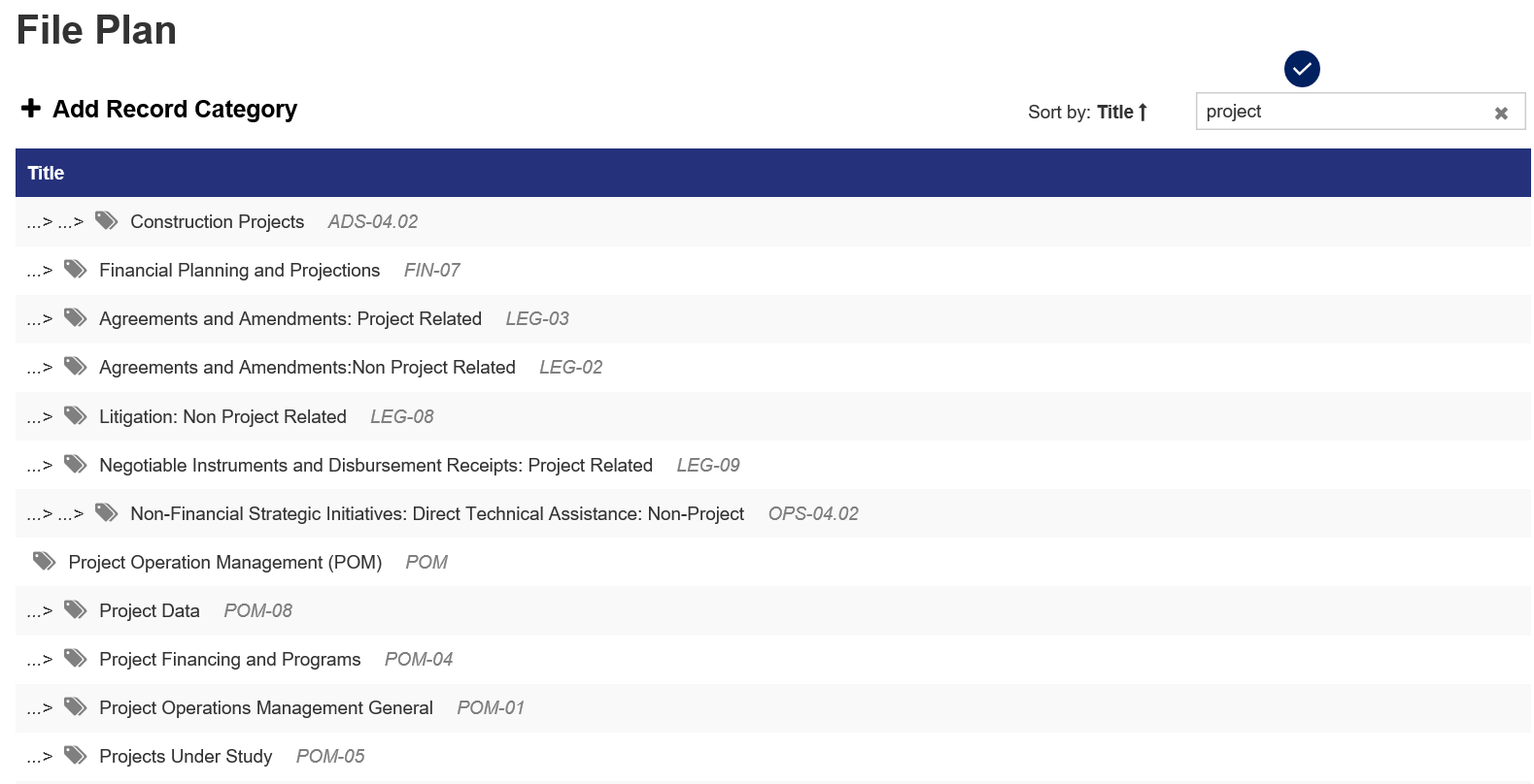 File Plan :: Records365 Documentation
